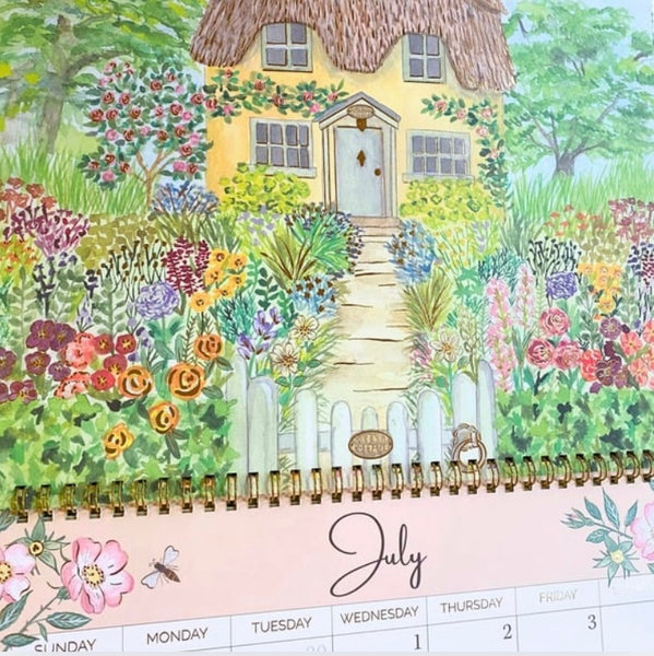 Cosy cottage calendar - AnzuEngland